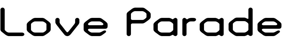 Love Parade - Abstract Fonts - Download Free Fonts