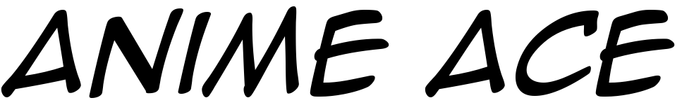 Anime Ace - Abstract Fonts - Download Free Fonts