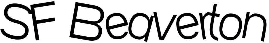 SF Beaverton - Abstract Fonts - Download Free Fonts