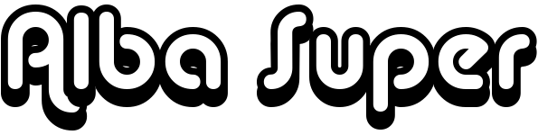 Alba Super - Abstract Fonts - Download Free Fonts