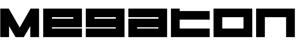 Megaton - Abstract Fonts - Download Free Fonts