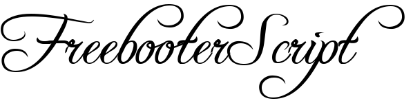 Freebooter Script - Abstract Fonts - Download Free Fonts