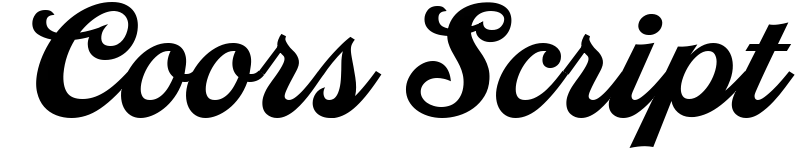 Coors Script - Abstract Fonts - Download Free Fonts