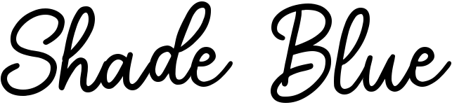 Shade Blue - Abstract Fonts - Download Free Fonts