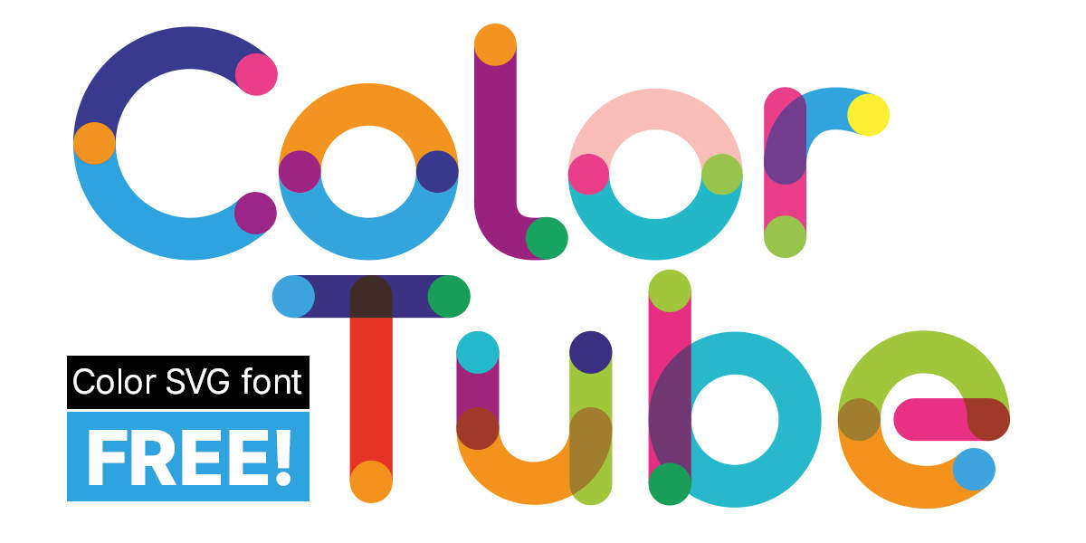 ColorTube - Abstract Fonts - Download Free Fonts