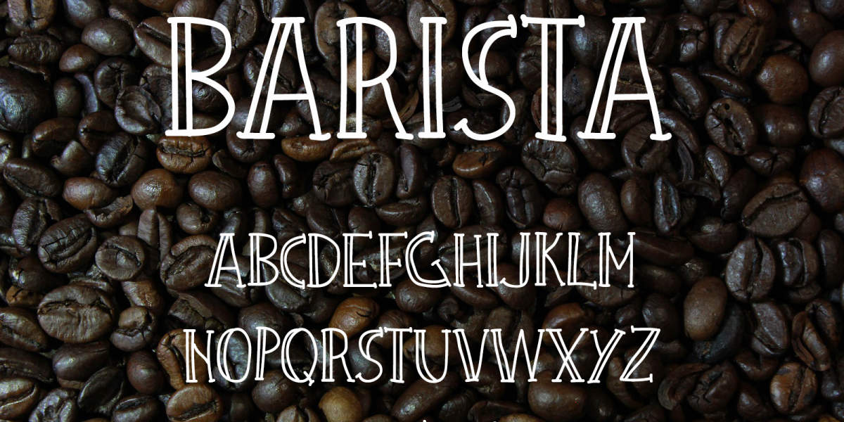 Barista - Abstract Fonts - Download Free Fonts